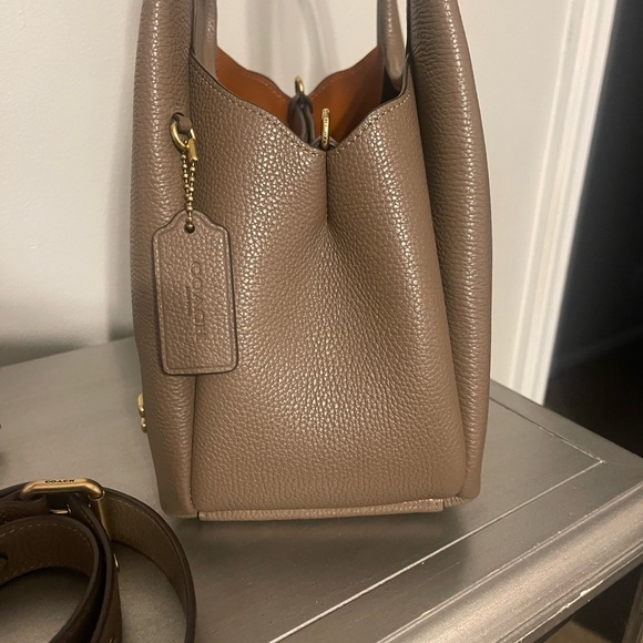 Coach | Bags | Coach Lana 23 In Dark Stone | Poshmark